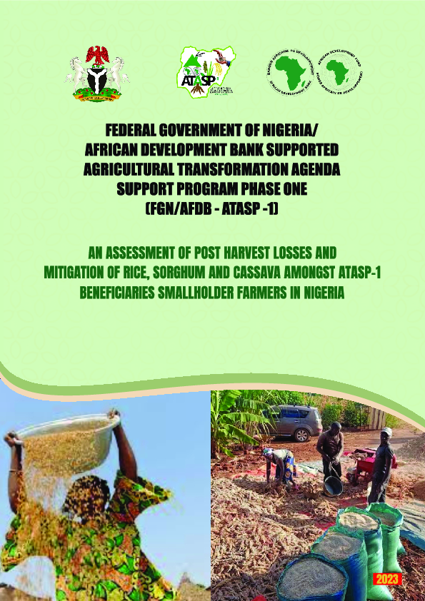 (PDF) An Assessment of Post Harvest Losses and Mitigation of Rice ...