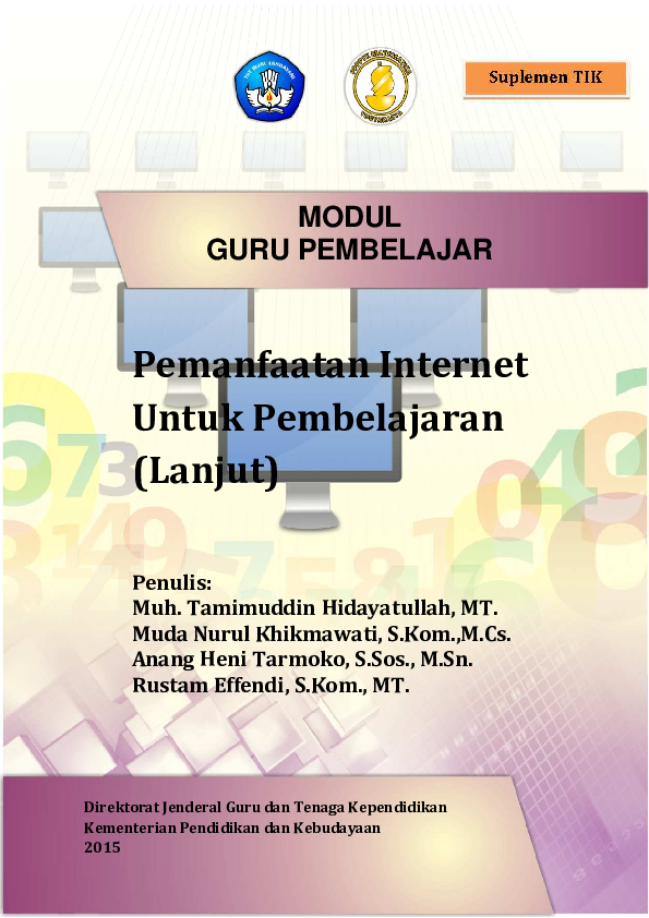 (PDF) Modul guru pembelajar: pemanfaatan internet untuk pembelajaran (lanjut)