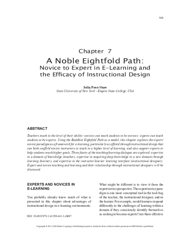 (PDF) A Noble Eightfold Path