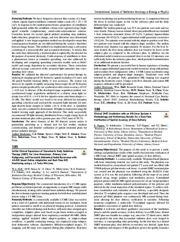 (PDF) Clinical IMRT Irradiation with an MR-Linac System: A Methodology ...