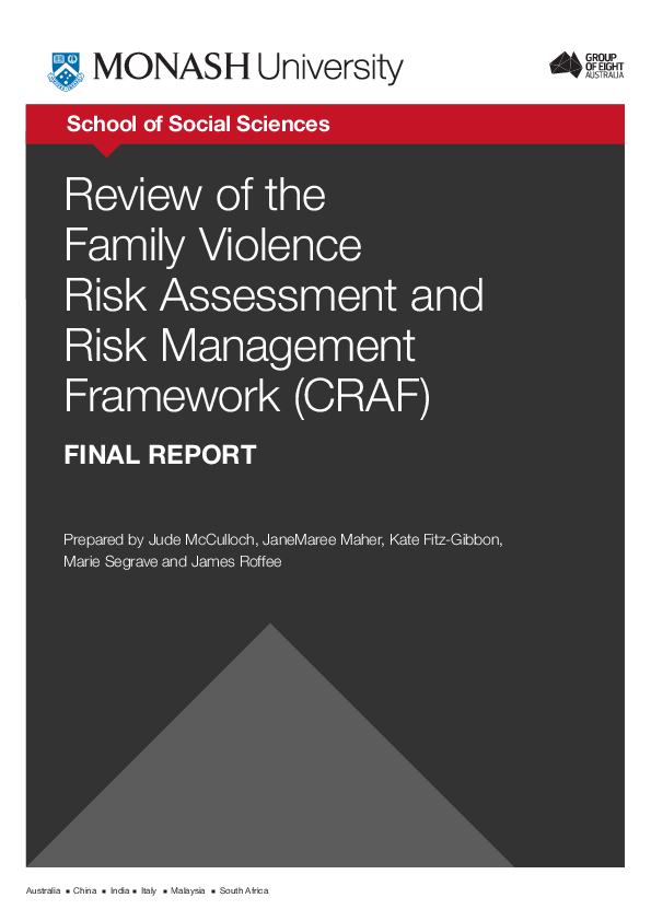 (PDF) Review of the Family Violence Risk Assessment and Risk Management ...