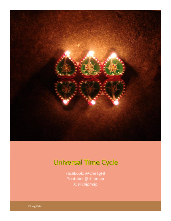 (PDF) Universal time cycle and yuga system