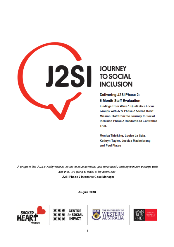 (PDF) Findings from Wave 1 qualitative focus groups with J2SI Phase 2 ...
