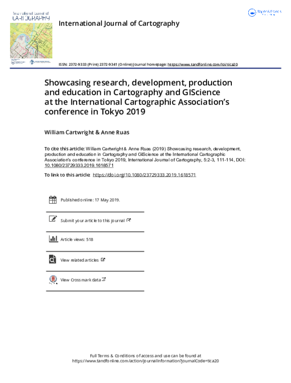 (PDF) Showcasing research, development, production and education in ...