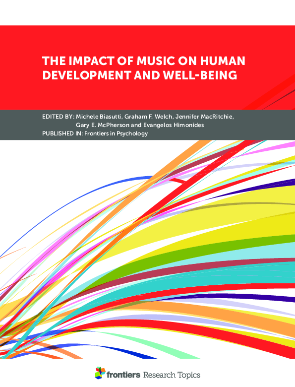 (PDF) The Impact of Music on Human Development and Well-Being