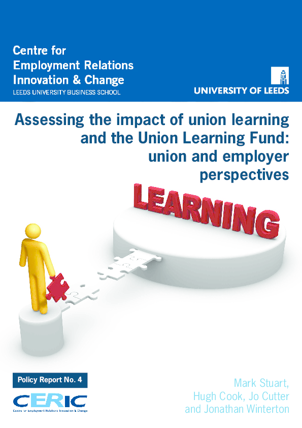 (PDF) Assessing the impact of union learning and the Union Learning ...