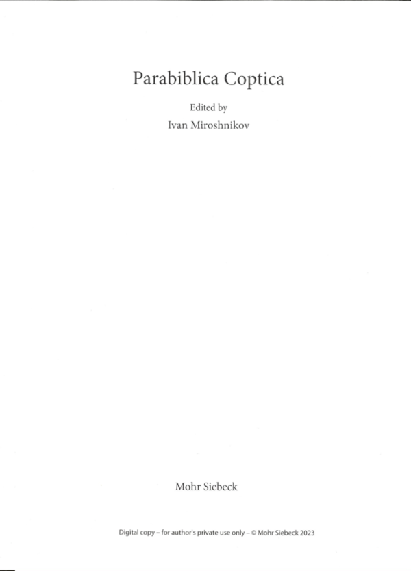 (PDF) Heresies and Apocrypha in the Thirty Ninth Festal Letter of ...