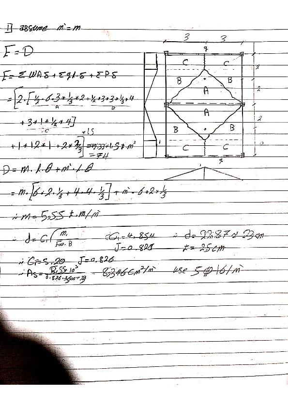 (PDF) Yield line assignment