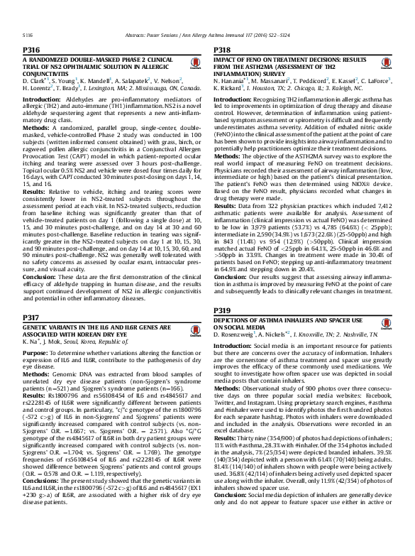 (PDF) P318 Impact of feno on treatment decisions: results from the ...