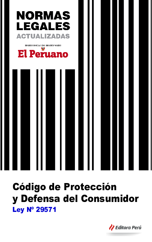 (PDF) CÓDIGO DE PROTECCIÓN Y DEFENSA DEL CONSUMIDOR LEY Nº 29571 - PERÚ