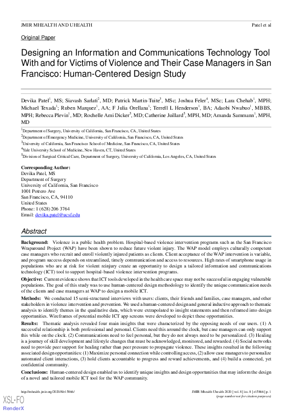 (PDF) Designing an Information and Communications Technology Tool With ...