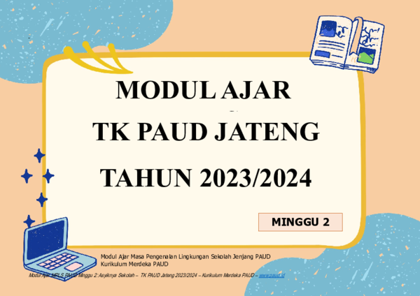 (DOC) RPP Modul Ajar MPLS PAUD 2023 2024 Minggu