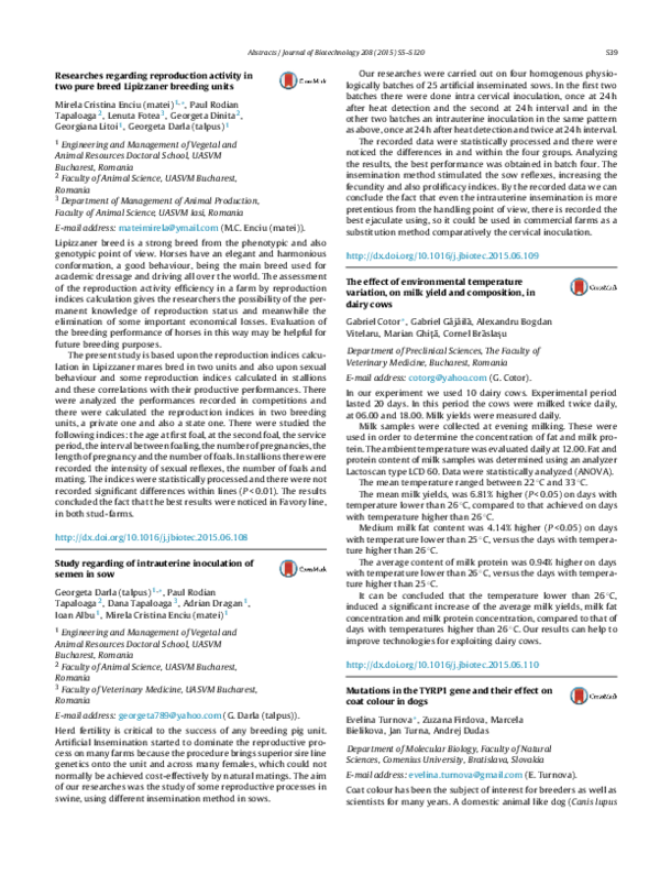 (PDF) Mutations in the TYRP1 gene and their effect on coat colour in dogs