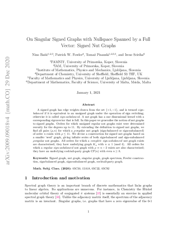 (PDF) Signed nut graphs