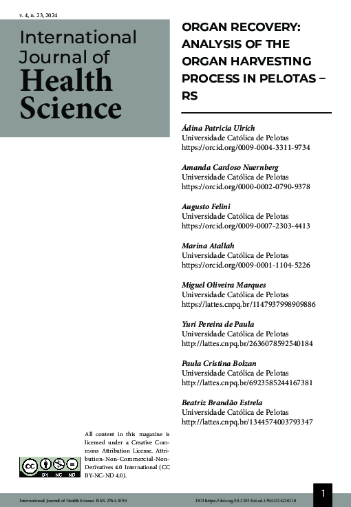 (PDF) ORGAN RECOVERY: analysis of the organ harvesting process in ...