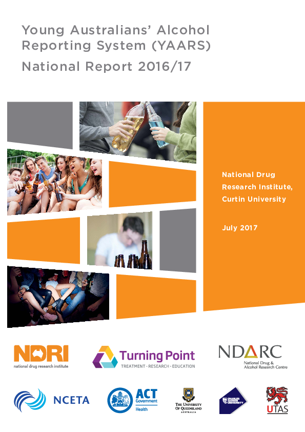 (PDF) Young Australians’ Alcohol Reporting System (YAARS): National ...
