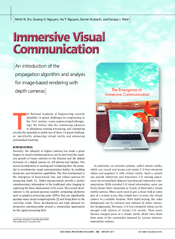 (PDF) Immersive Visual Communication | Quang Hoàng Nguyễn - Academia.edu
