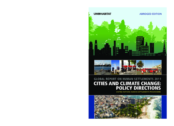 Pdf Cities And Climate Change Global Report On Human Settlements 2011