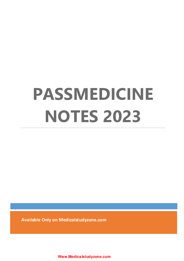 (PDF) Step Up to MRCP Review Notes for P1 & P2 By Dr Khaled El Magraby