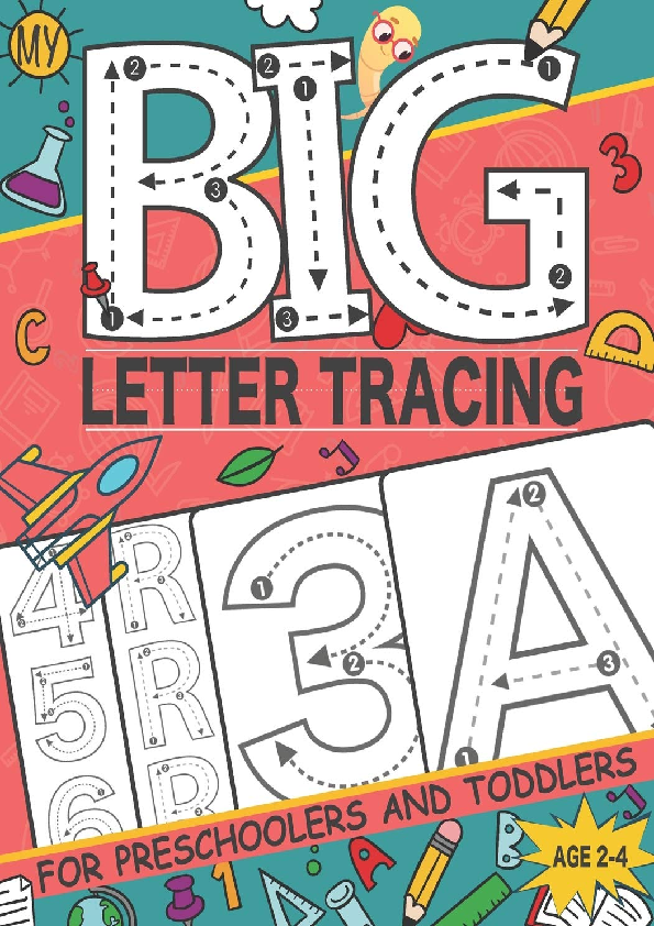 (PDF) BOOS My Big Letter Tracing for Preschoolers and Toddlers ages 2 4 ...
