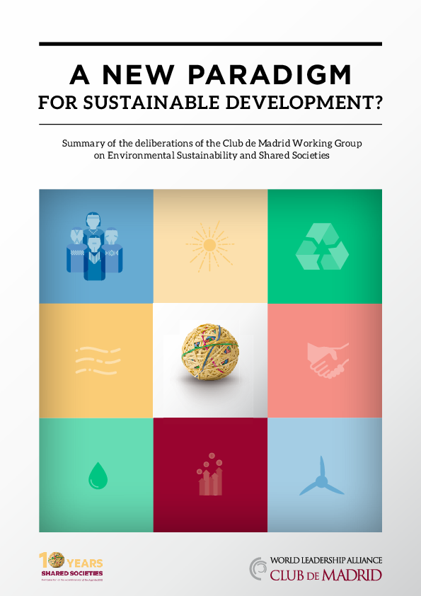 (PDF) A new PArAdigm for SuStainable Development