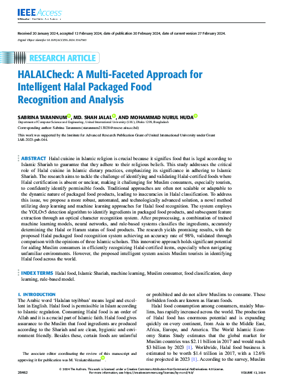 (PDF) HALALCheck: A Multi-Faceted Approach for Intelligent Halal ...