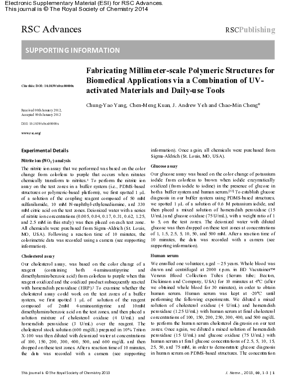 (PDF) Fabricating millimeter-scale polymeric structures for biomedical applications via a ...