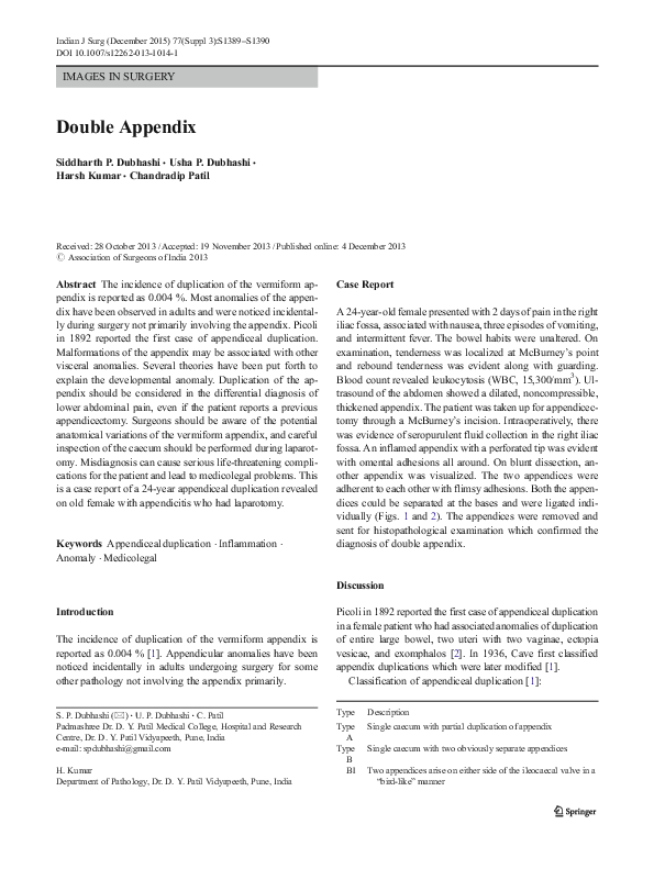 (PDF) Double Appendix