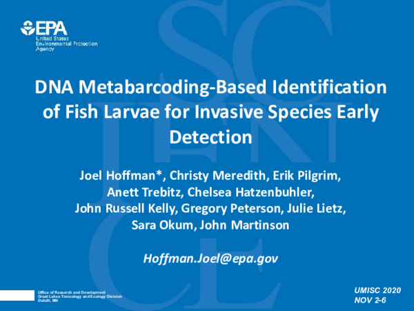 (PDF) DNA Metabarcoding-Based Identification of Fish Larvae for Invasive Species Early Detection