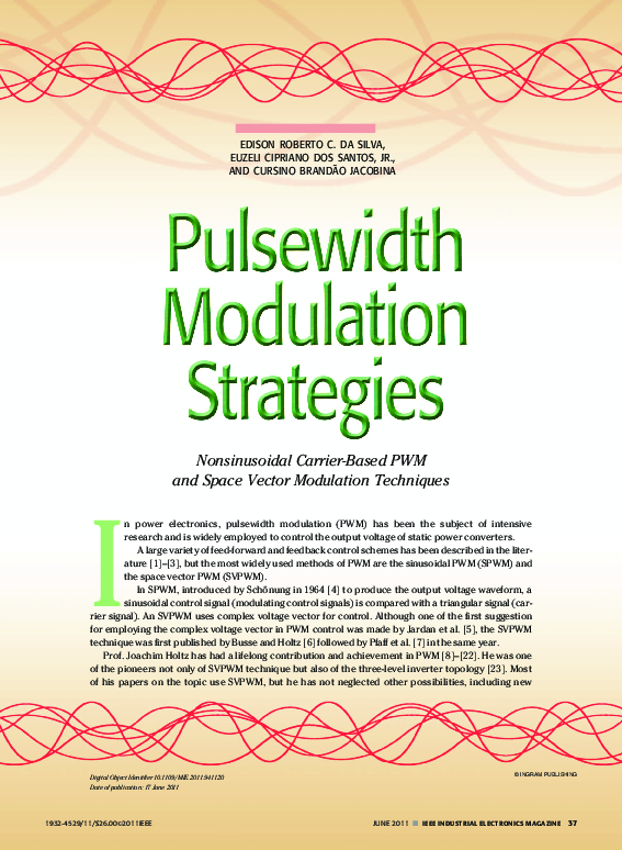 (PDF) Pulsewidth Modulation Strategies