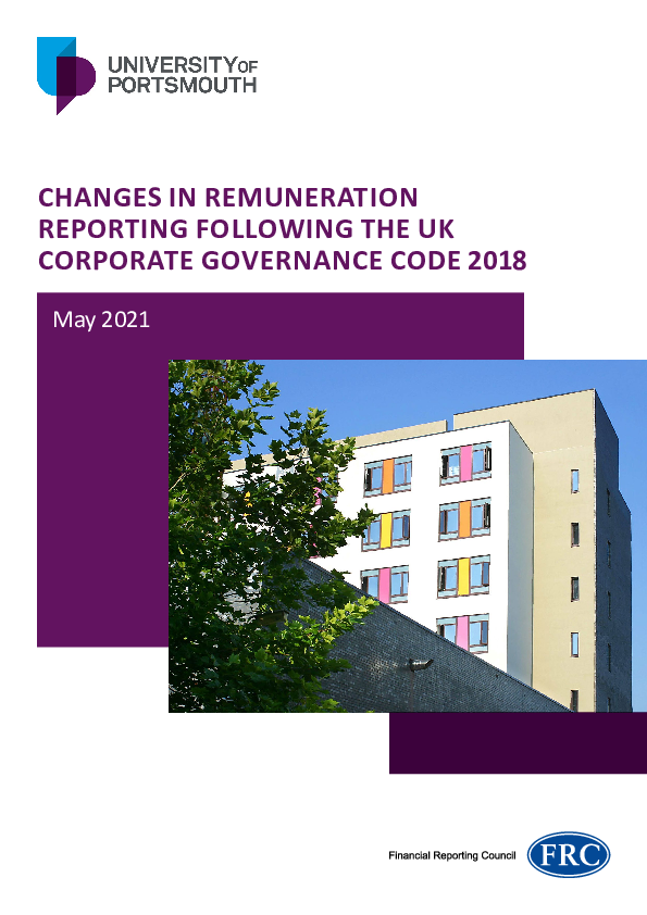(PDF) Changes in Remuneration Reporting Following the UK Corporate ...