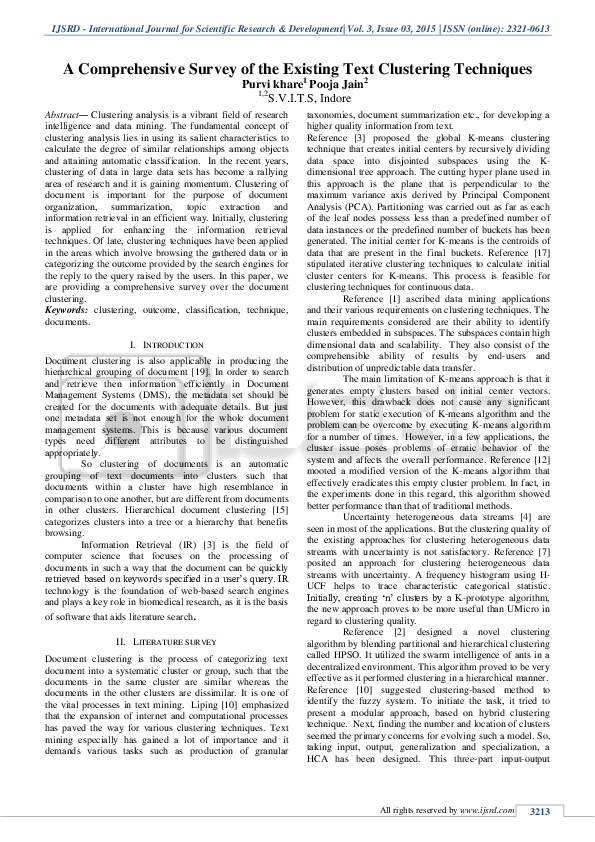 (PDF) A Comprehensive Survey on Extractive and Abstractive Techniques for Text Summarization