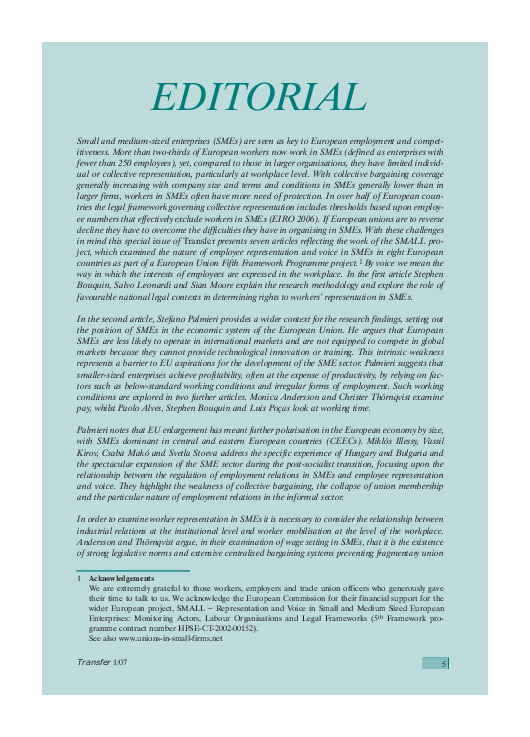 (PDF) Editorial (English)