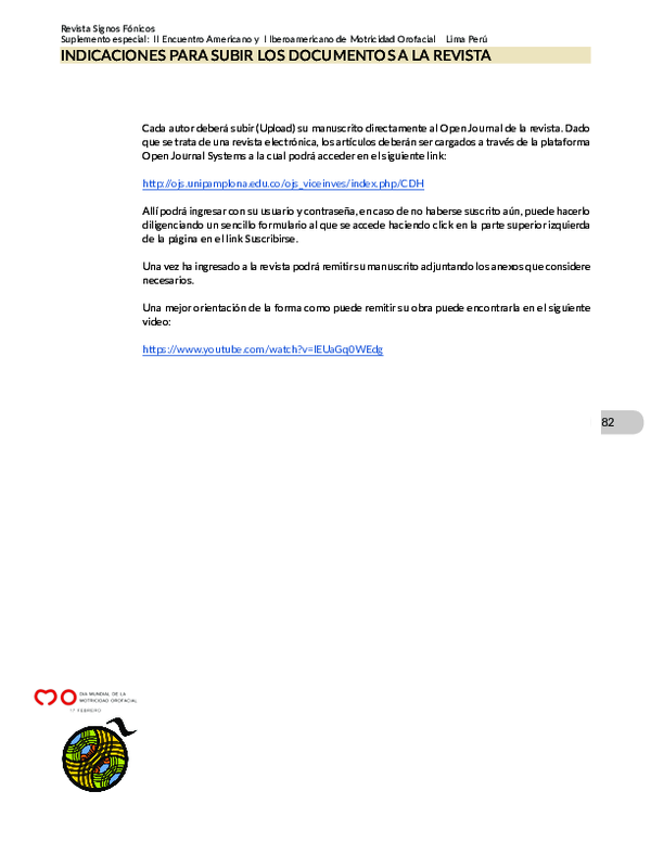 (PDF) Indicaciones Para Subir Los Documentos a La Revista | Eliana Rivera - Academia.edu