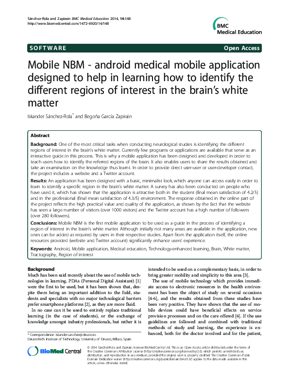 (PDF) Mobile NBM - android medical mobile application designed to help ...