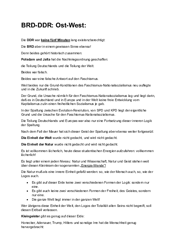 (PDF) BRD DDR Ost West