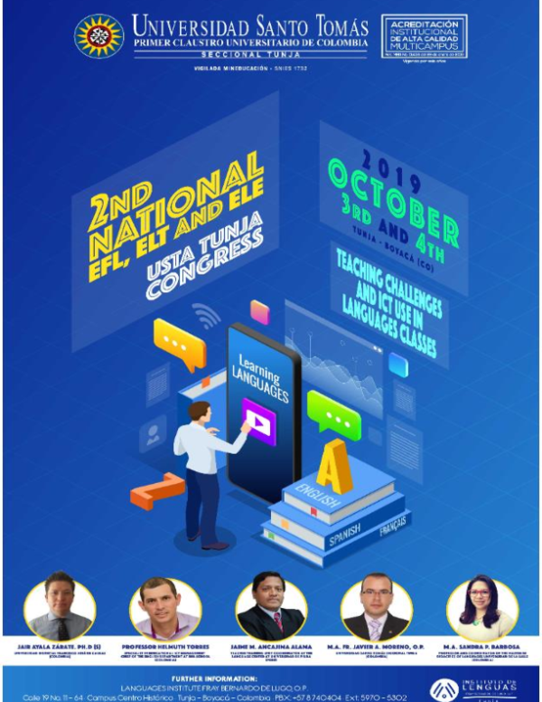 (PDF) 2ND National Efl, Elt and Ele Usta Tunja Congress: Teaching ...