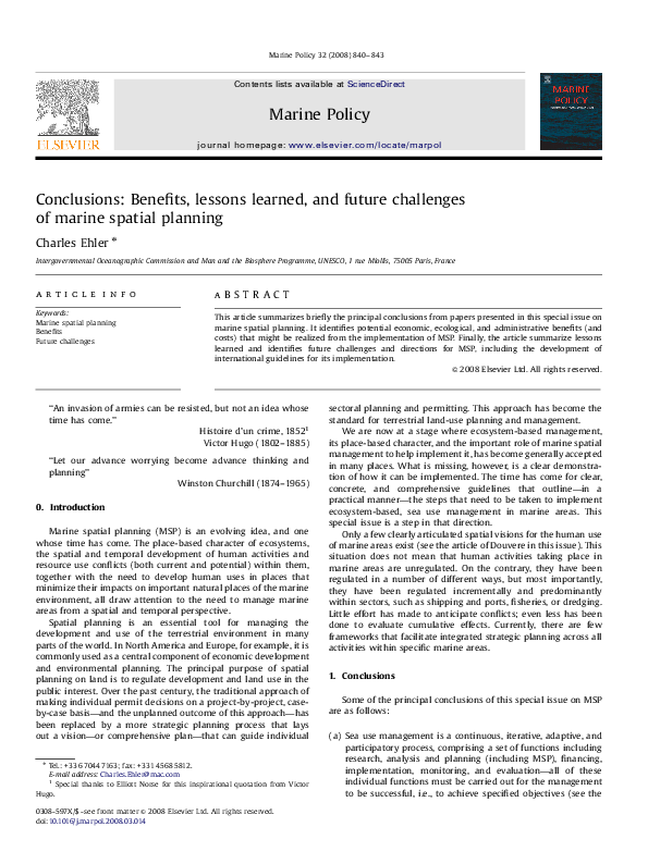 (PDF) Conclusions: Benefits, lessons learned, and future challenges of ...