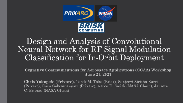 (PDF) Design and Analysis of Convolutional Neural Network for RF Signal Modulation ...