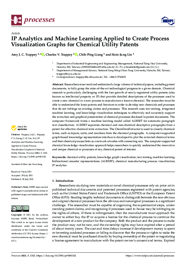 (PDF) IP Analytics and Machine Learning Applied to Create Process Visualization Graphs for ...