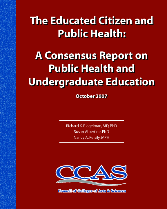 (PDF) The Educated Citizen and Public Health: A Consensus Report on ...