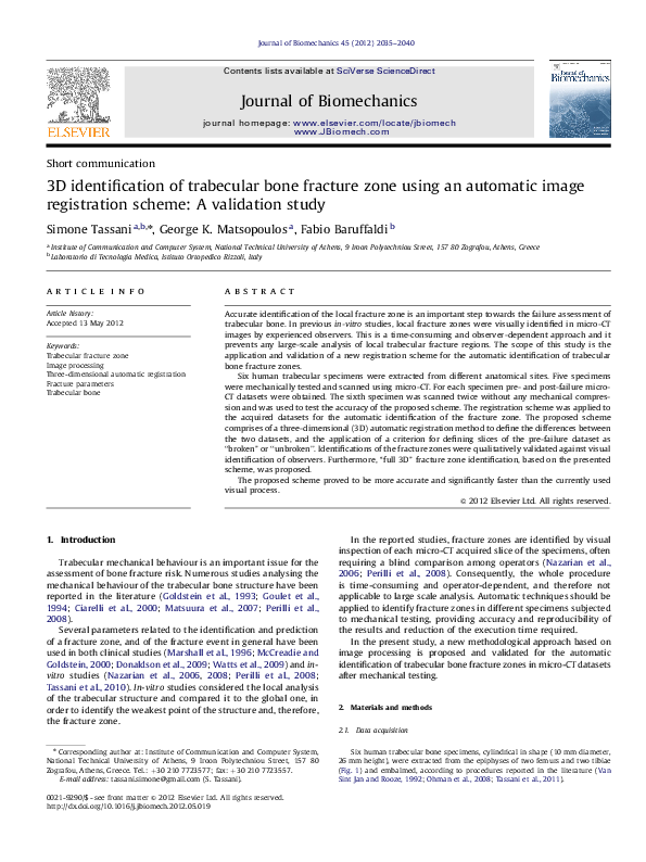 (PDF) 3D identification of trabecular bone fracture zone using an automatic image registration ...