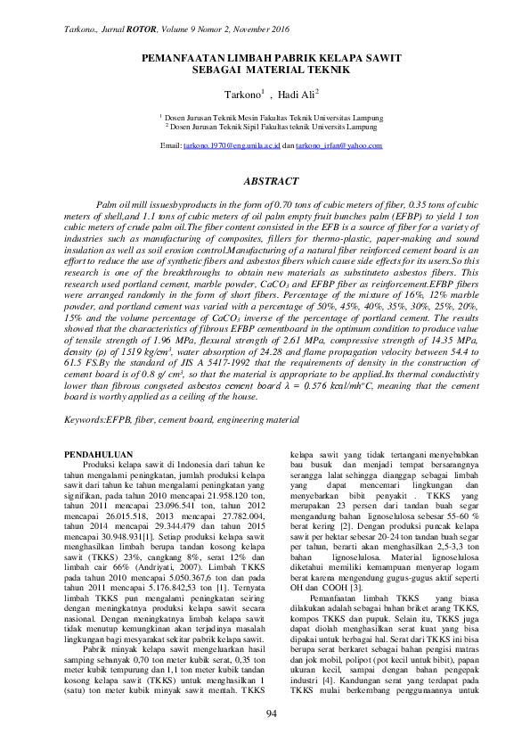 (PDF) Pemanfaatan Limbah Pabrik Kelapa Sawit sebagai Kompos dengan ...