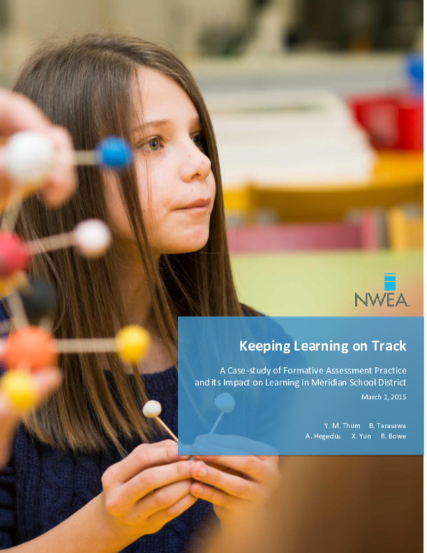 (PDF) Keeping Learning on Track: A Case-Study of Formative Assessment ...