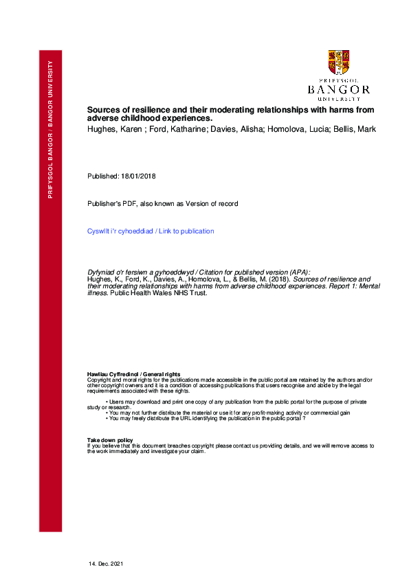 (PDF) Sources of resilience and their moderating relationships with ...