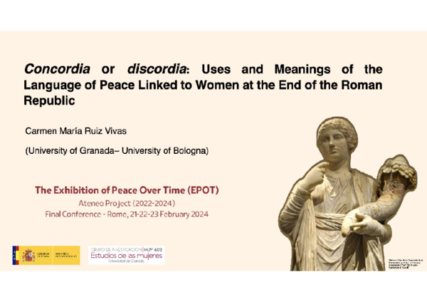 (PDF) Concordia or discordia: Uses and Meanings of the Language of ...
