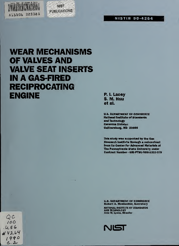 (PDF) Wear mechanisms of valves and valve seat inserts in a gas-fired ...