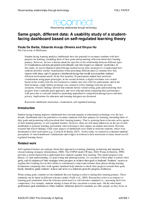 (PDF) Same graph, different data: A usability study of a student-facing ...