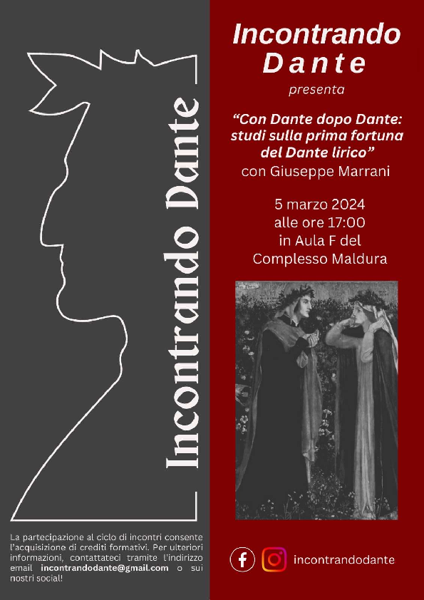 (PDF) Con Dante dopo Dante. Studi sulla prima fortuna del Dante lirico