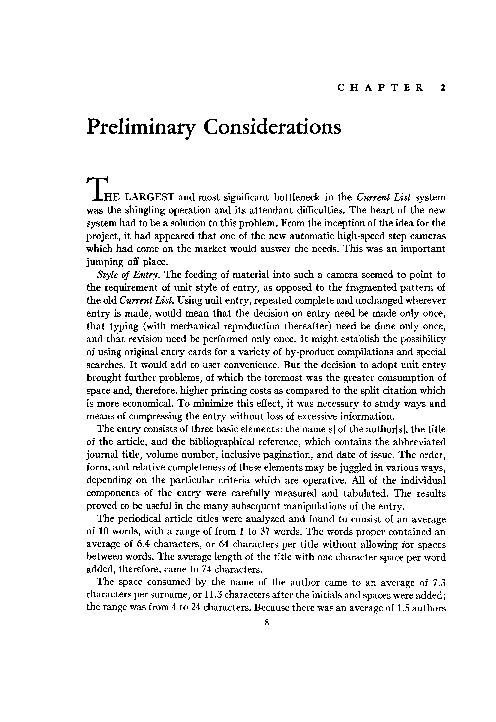 (PDF) Preliminary Considerations